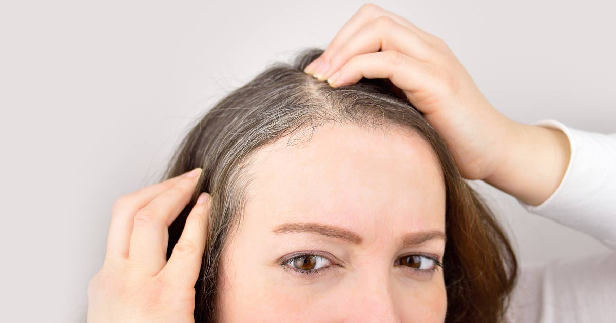 What Causes Gray Hair? - HealthierHer.com